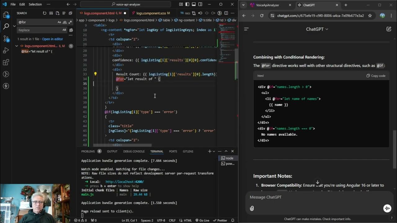 Angular - Web API Speech Analyzer: Video 057 added multi results - YouTube
