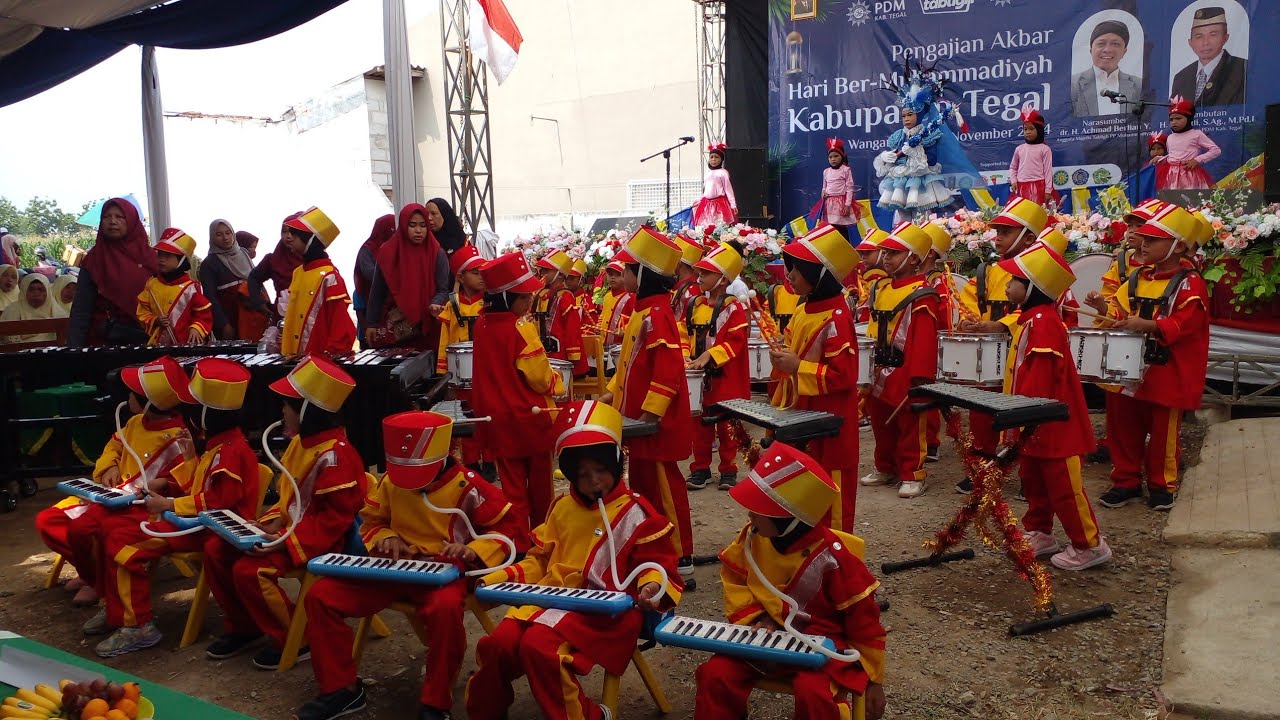 Marching Band TK ABA PACUL , HARI BER-MUHAMMADIYAH KABUPATEN TEGAL ...