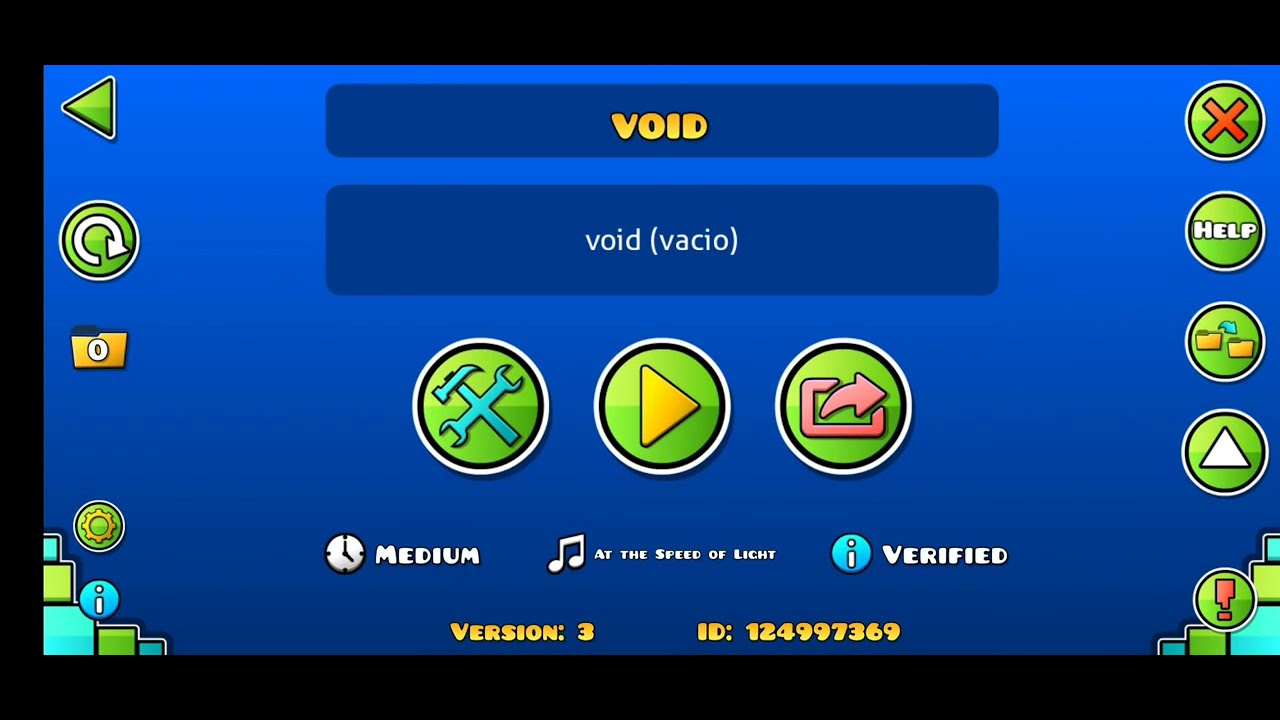 La update de mi nivel VOID de geometry dash - YouTube