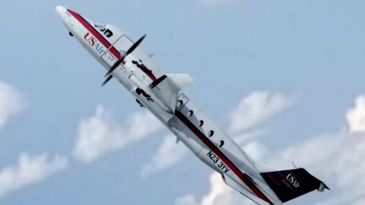 Air Midwest Flight 5481 - Crash Animation - YouTube