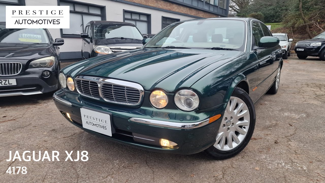 JAGUAR XJ8 3.6 SE AUTOMATIC PETROL 262BHP RACING GREEN METALLIC IVORY ...