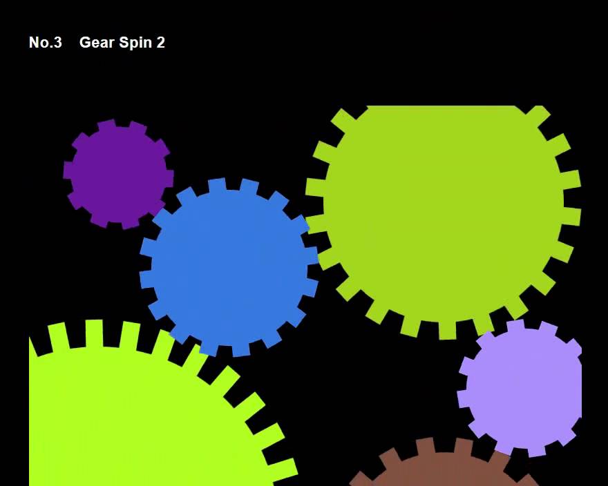 Moving Art No.1 - Spin Animation 1 - YouTube
