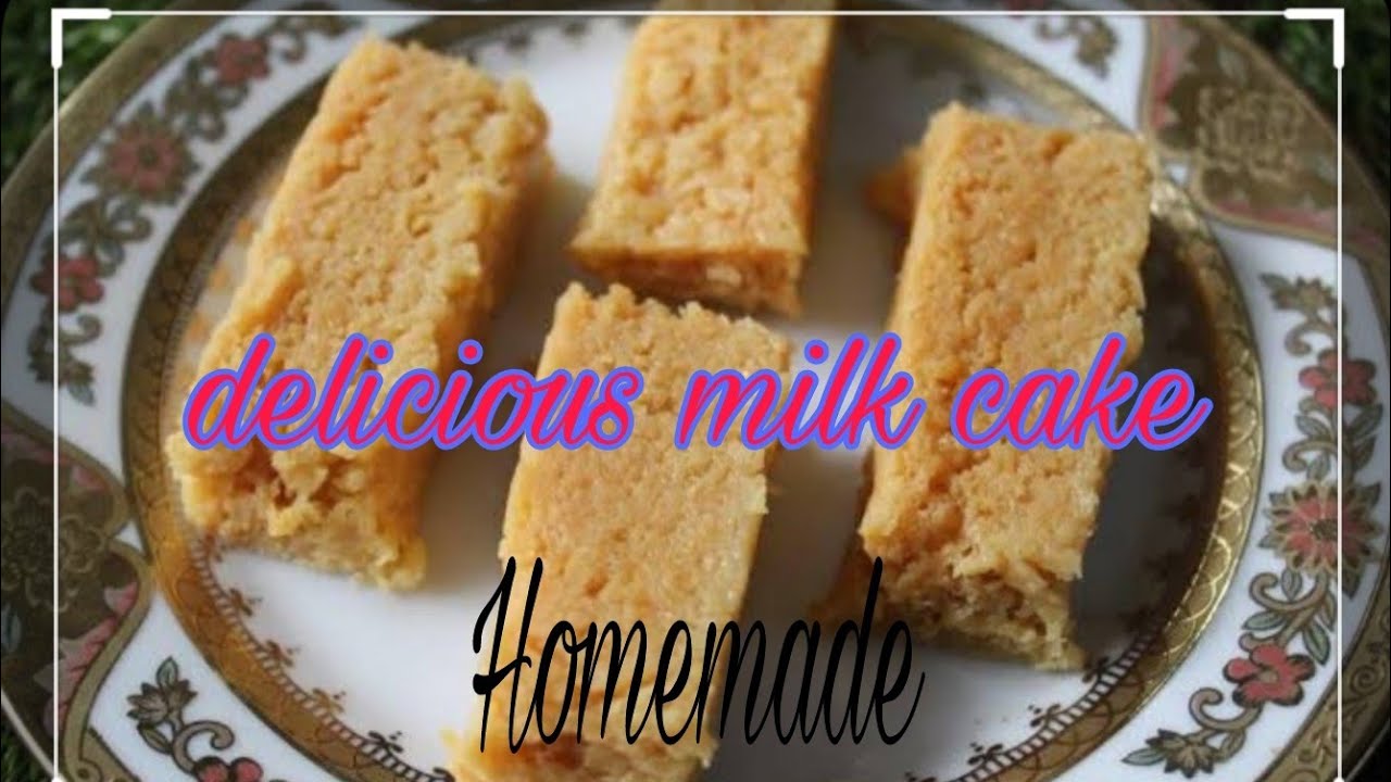 Easy delicious milk cake recipe😋 - YouTube