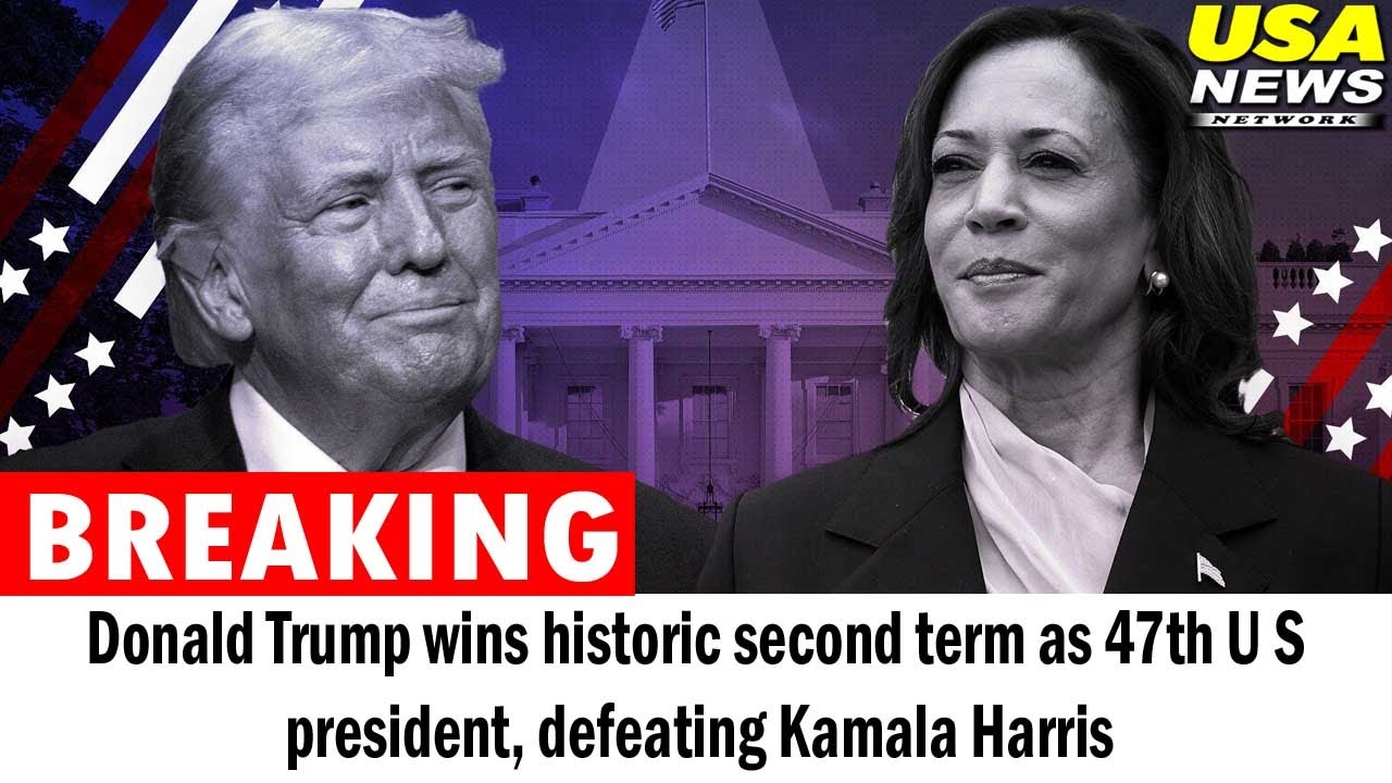 Donald Trump wins historic second term as 47th U S president, defeating ...
