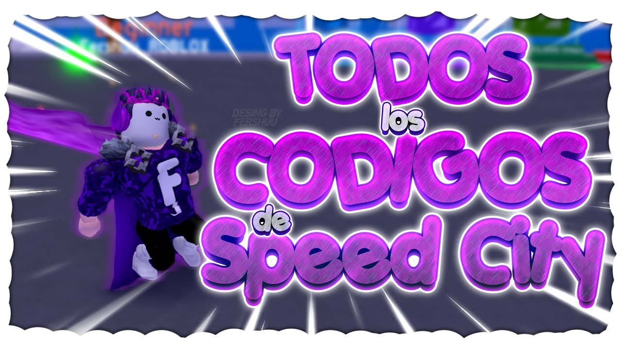 TODOS los CODIGOS😱 de ⚡SPEED CITY⚡ - 💖ROBLOX 2021 - YouTube