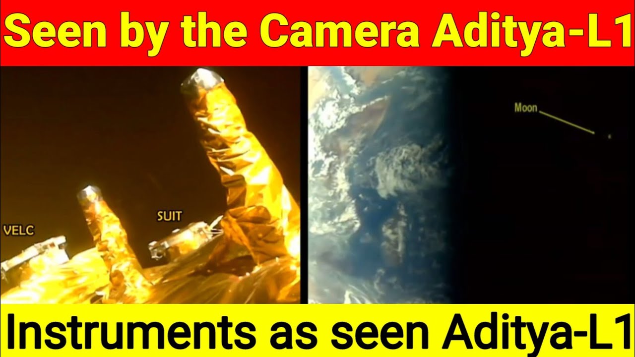 💥 Instruments as seen by the camera Aditya-L1 - YouTube
