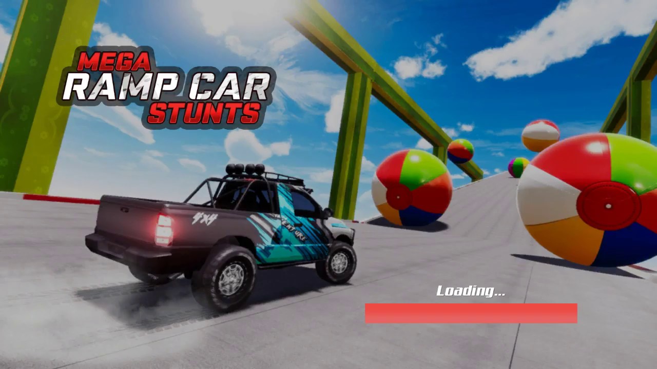 Mega Ramp Car Racing Stunt 3D - Android Gameplay - YouTube