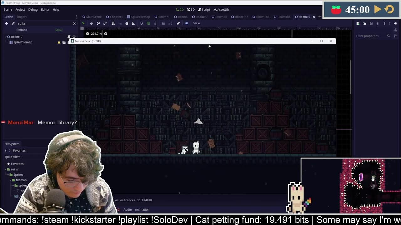 🔴 Making a Precision platformer in godot | gamedev - YouTube