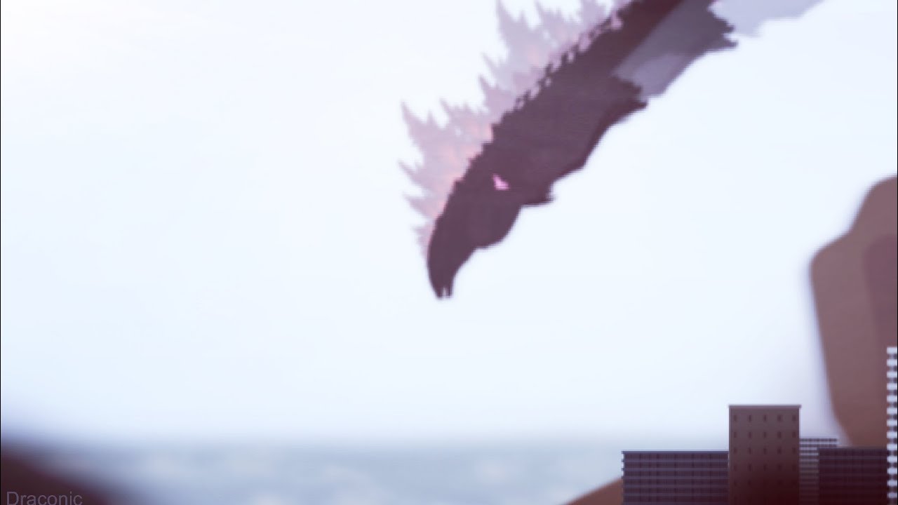 Godzilla Jumps From a Cliff (GxK Animation) - YouTube