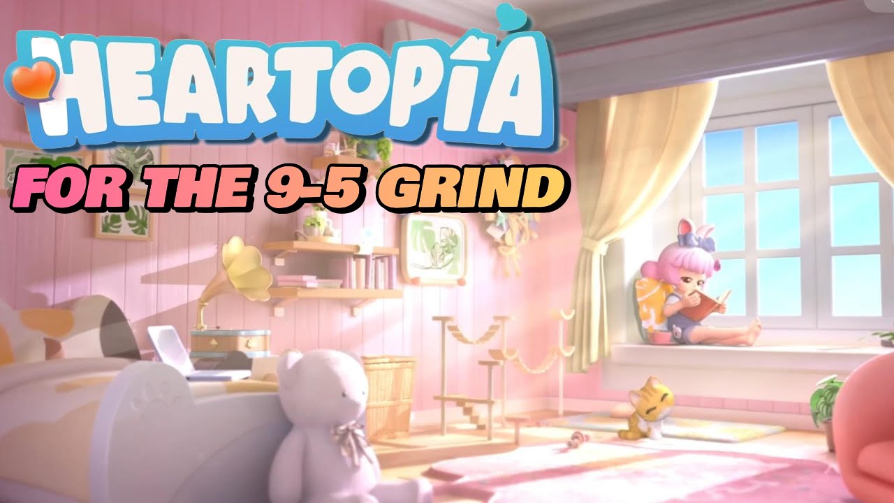 Heartopia comfy background gaming for study & work | No Commentary ...