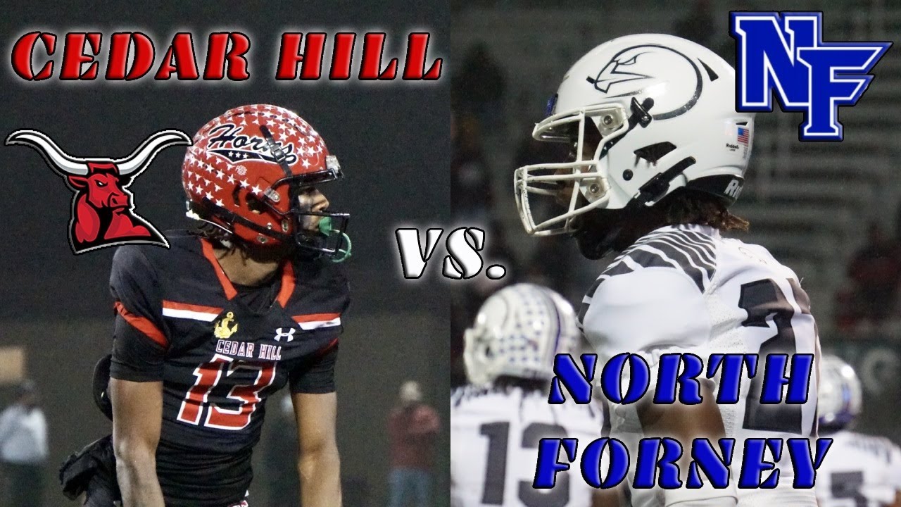The Cedar Hill Longhorns Aren't Playing Around!!! 😵 🤘 | Cedar Hill vs. North Forney Highlights 🎥 ...