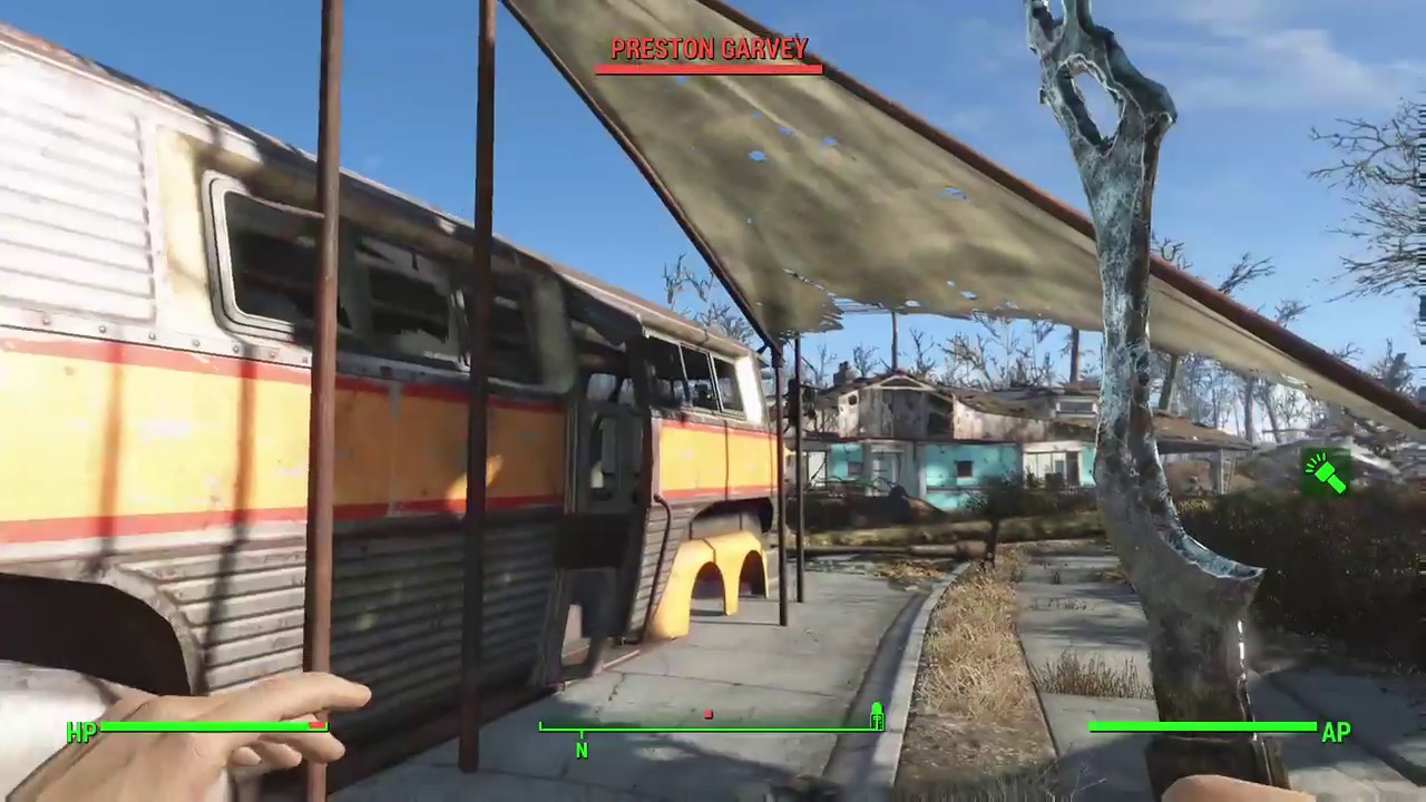 Fallout 4: Raider Outpost at Sanctuary Hills - YouTube