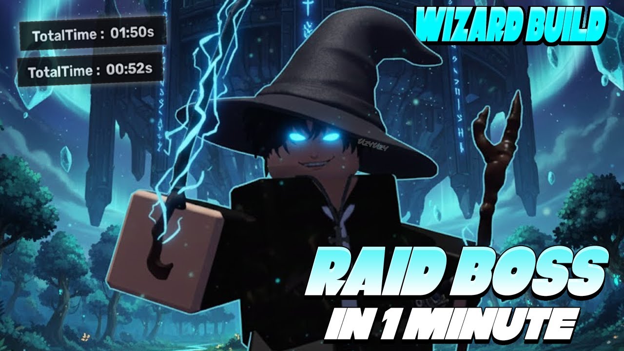 Defeating a Raid Boss in Only 58 Seconds With This Wizard Build🔥- Hunty ...