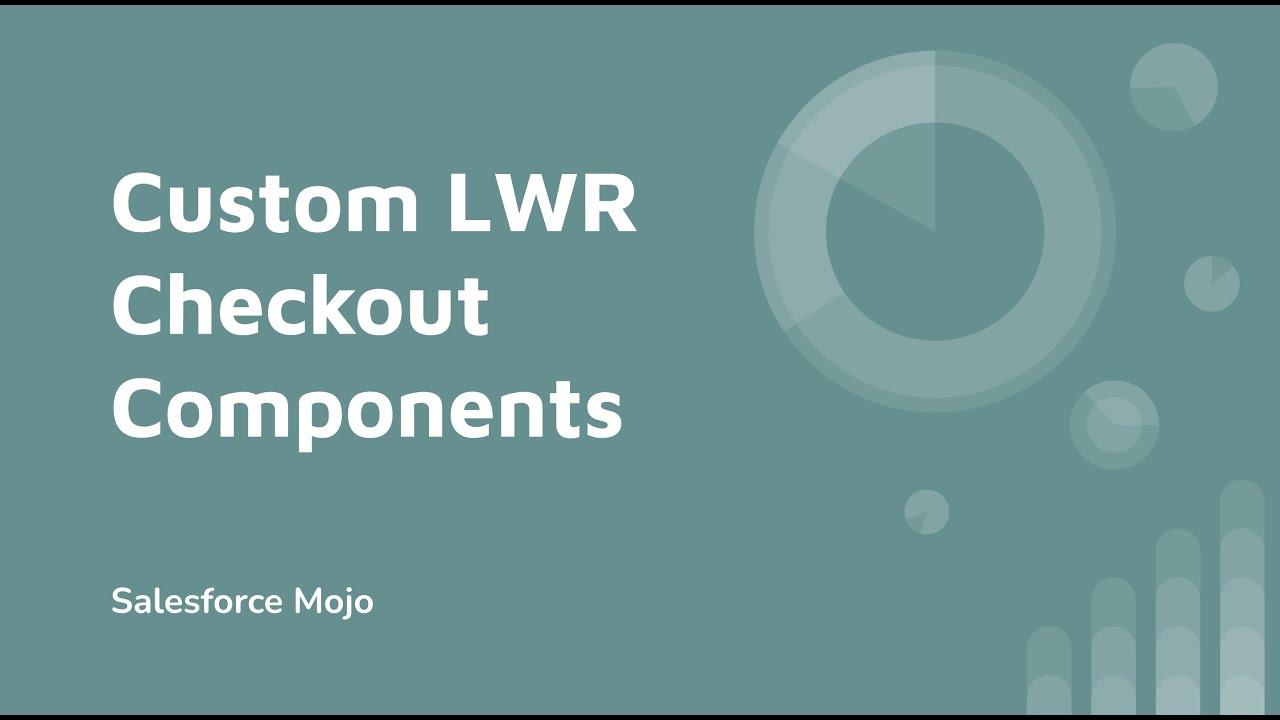 B2B Commerce LWR Custom Checkout Components - YouTube