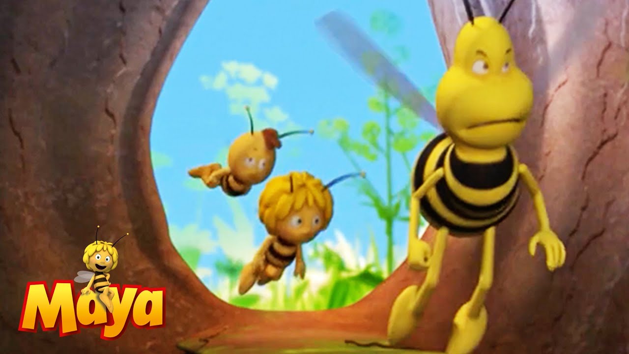 Maya and Willy Sneak Into The Terrifying Wasps Nest! - Maya the bee🍯🐝🍯 ...
