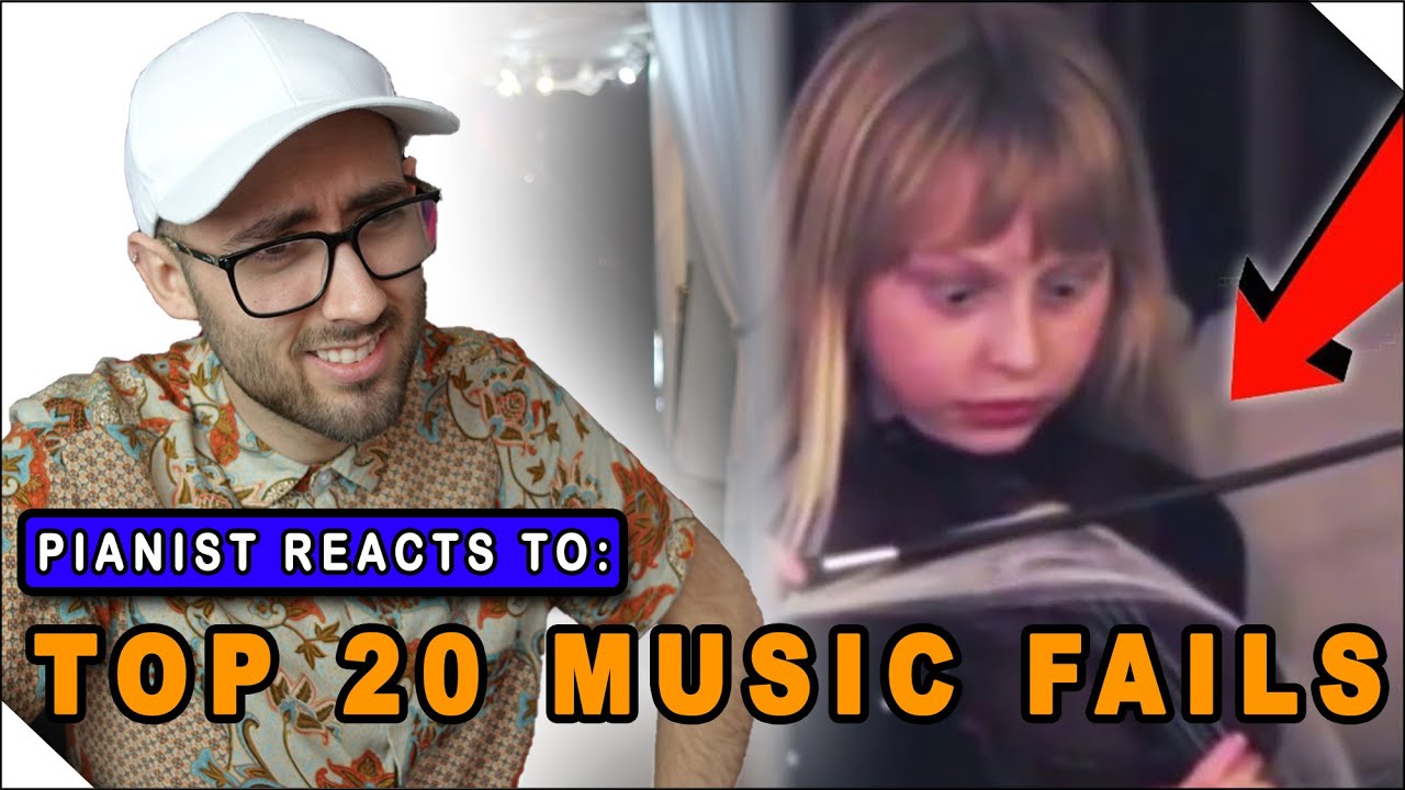 Top 20 Music Fails | Pianist Reacts - YouTube
