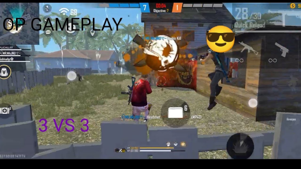 3VS 3 OP GAME ️PLAY - YouTube