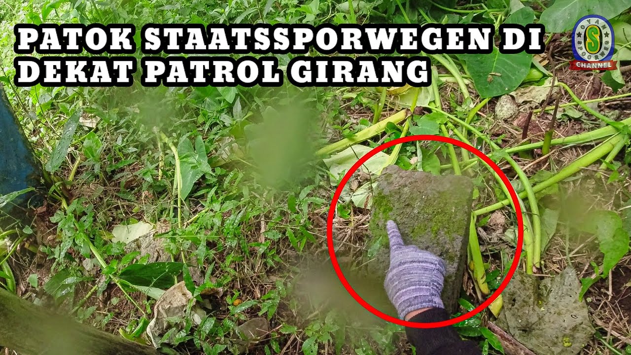 PATOK SS JALUR KERETA API GARUT - CIKAJANG di dekat eks halte Patrol ...