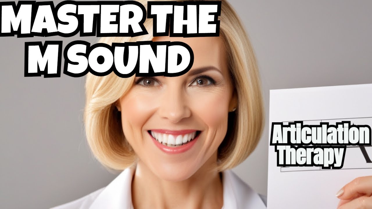 How to say the M sound| Speech Therapy Made Easy|| - YouTube