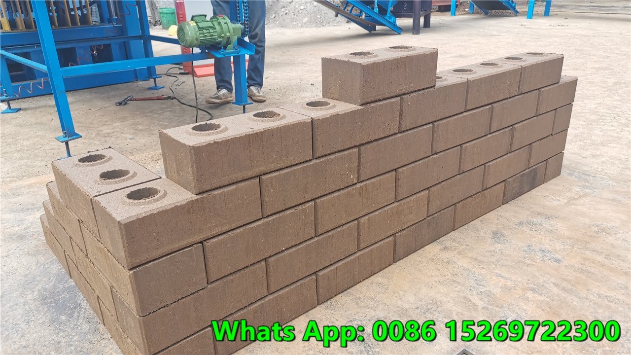 SYN4-5 automatic hydraulic interlocking clay brick press maker , ISSBs ...