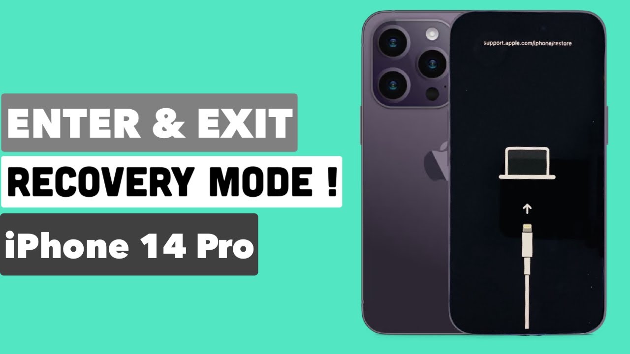 How To Put iphone 14 Pro Recovery Mode On & Exit On iphone-14/14 Plus ...