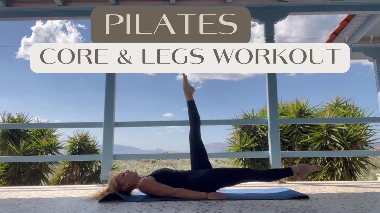 Pilates core & legs workout at home - YouTube