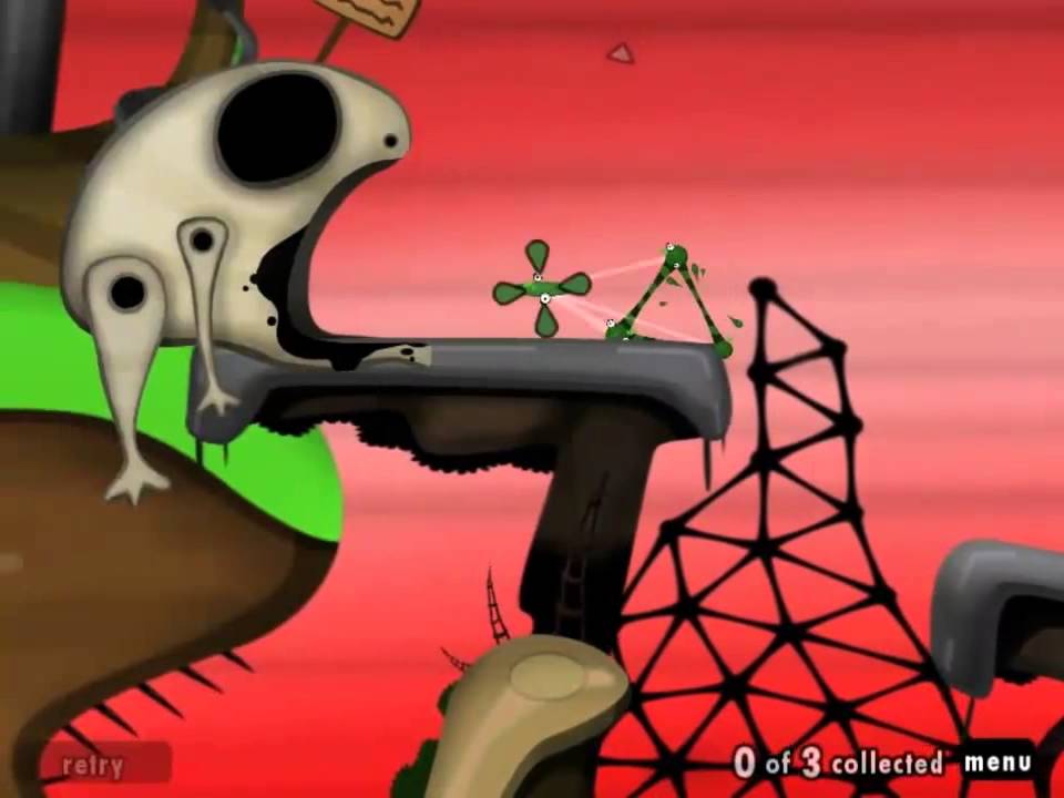 World of Goo New Level OCD - keep on running (18 collected) - YouTube