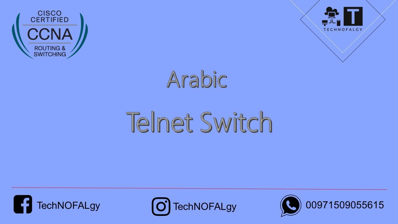 38- Telnet Switch - YouTube