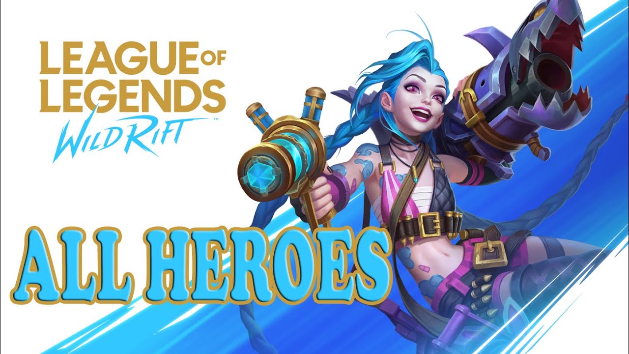 League of Legends: Wild Rift | ALL HEROES - YouTube