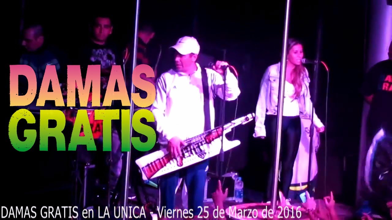 DAMAS GRATIS SHOW COMPLETO EN VIVO - YouTube