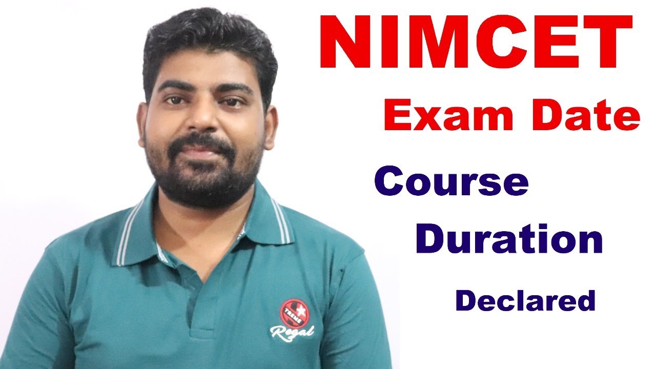 NIMCET Exam Date | NIMCET Course Duration Declared. - YouTube