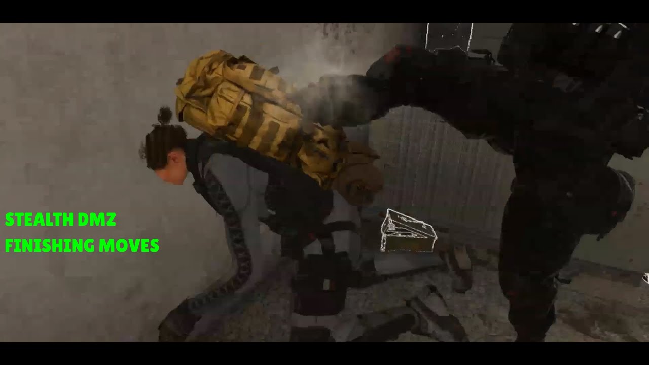 ZIMO "SHADOW WARRIOR" OPERATOR SKIN STEALTHY FINISHING MOVES IN DMZ II ...