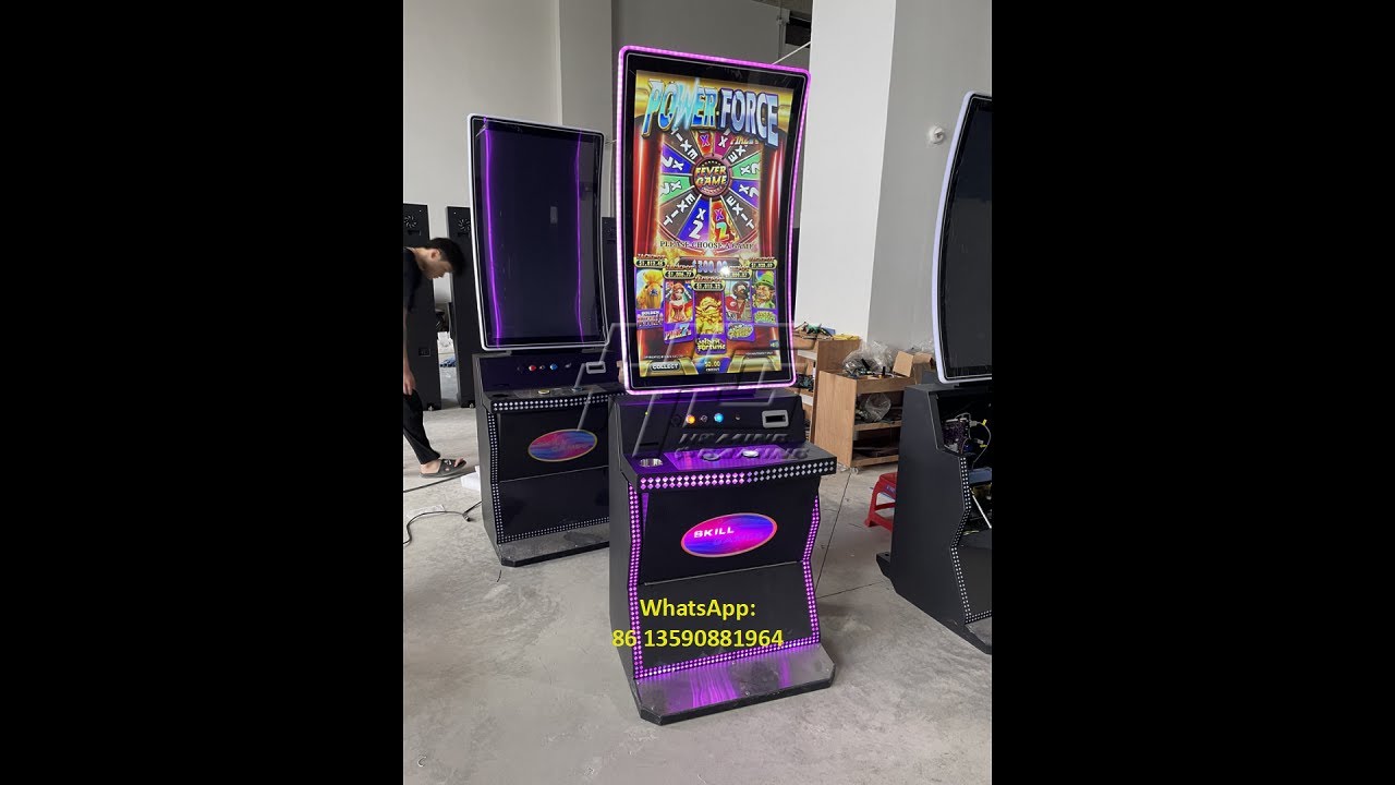 IGS Power Force 43 Inch Vertical Skill Slot Game Machine For Sale - YouTube