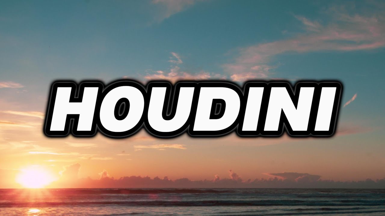 Dua Lipa - Houdini (Lyrics) - YouTube