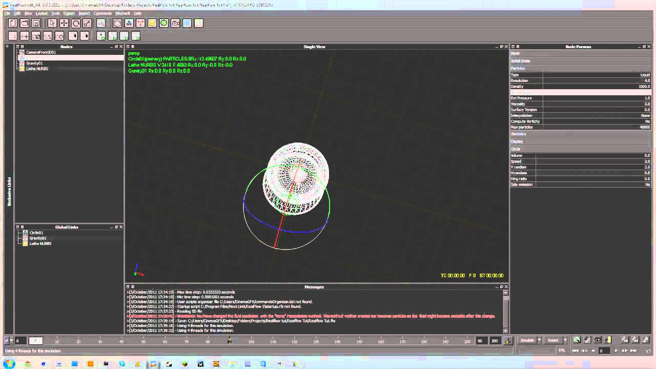 Realflow Tutorial (Beginner) - YouTube