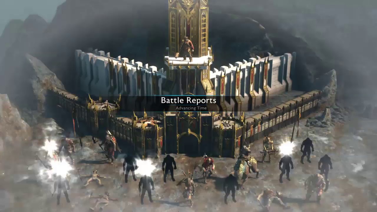 Shadow of war - the bright lords fortress - YouTube