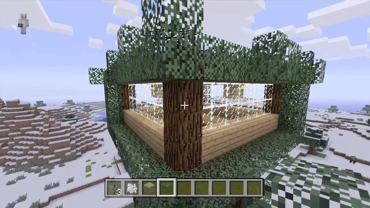 Minecraft: Bad Builders Ep 2: Modern Treehouse - YouTube