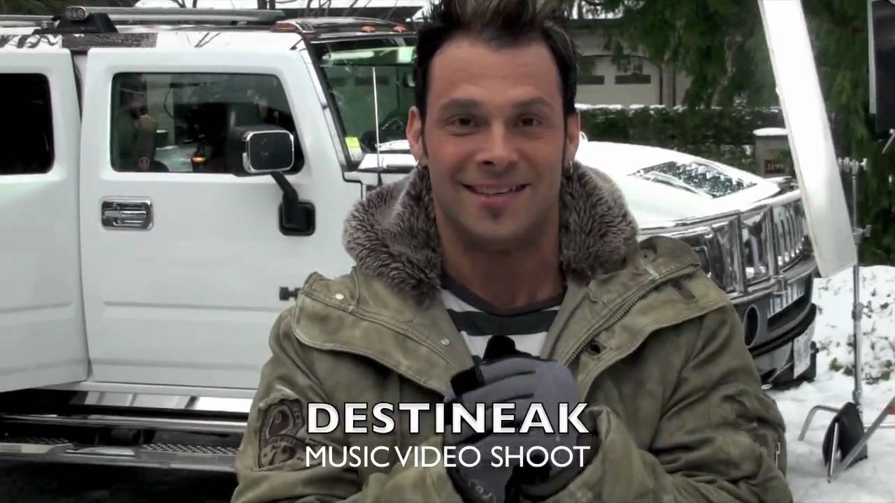 DJ CHROME at the DESTINEAK Music Video Shoot (HD) - YouTube