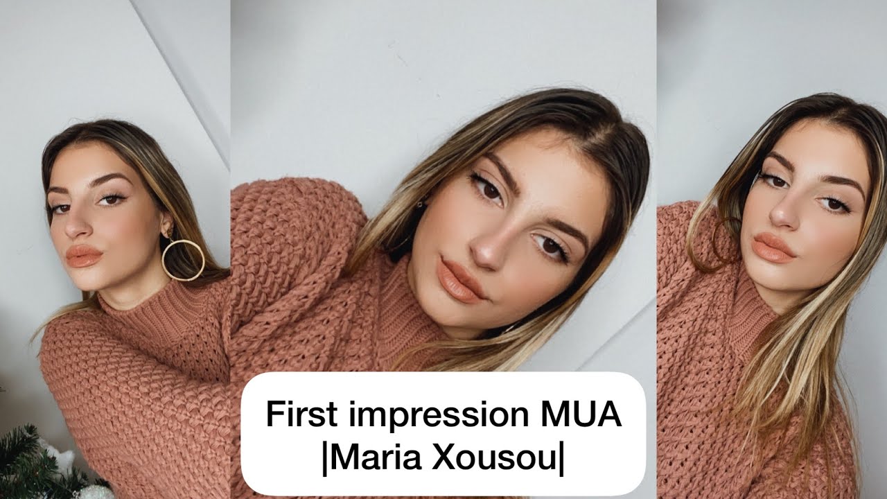 FIRST IMPRESSION ΜΕ ΝΕΑ ΠΡΟΙΟΝΤΑ ΑΠΟ MUA|Maria Xousou - YouTube