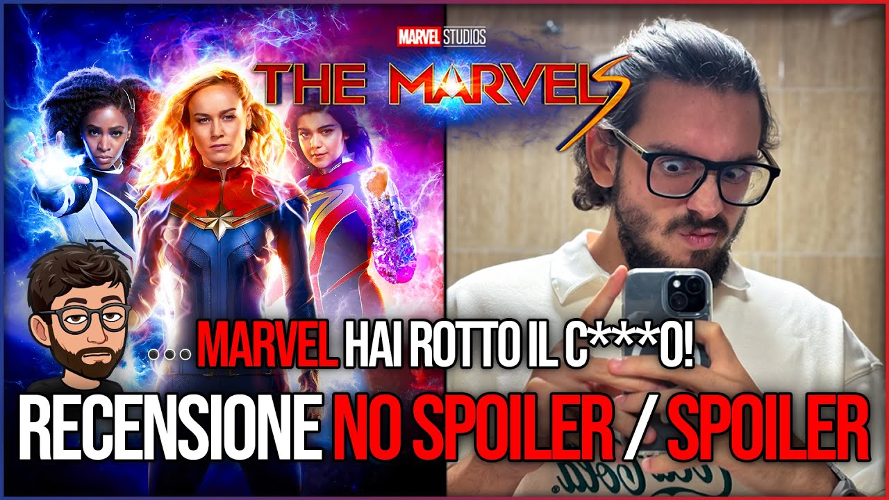 MARVEL HAI ROTTO IL C***O!! - The Marvels Recensione SPOILER/NO SPOILER ...
