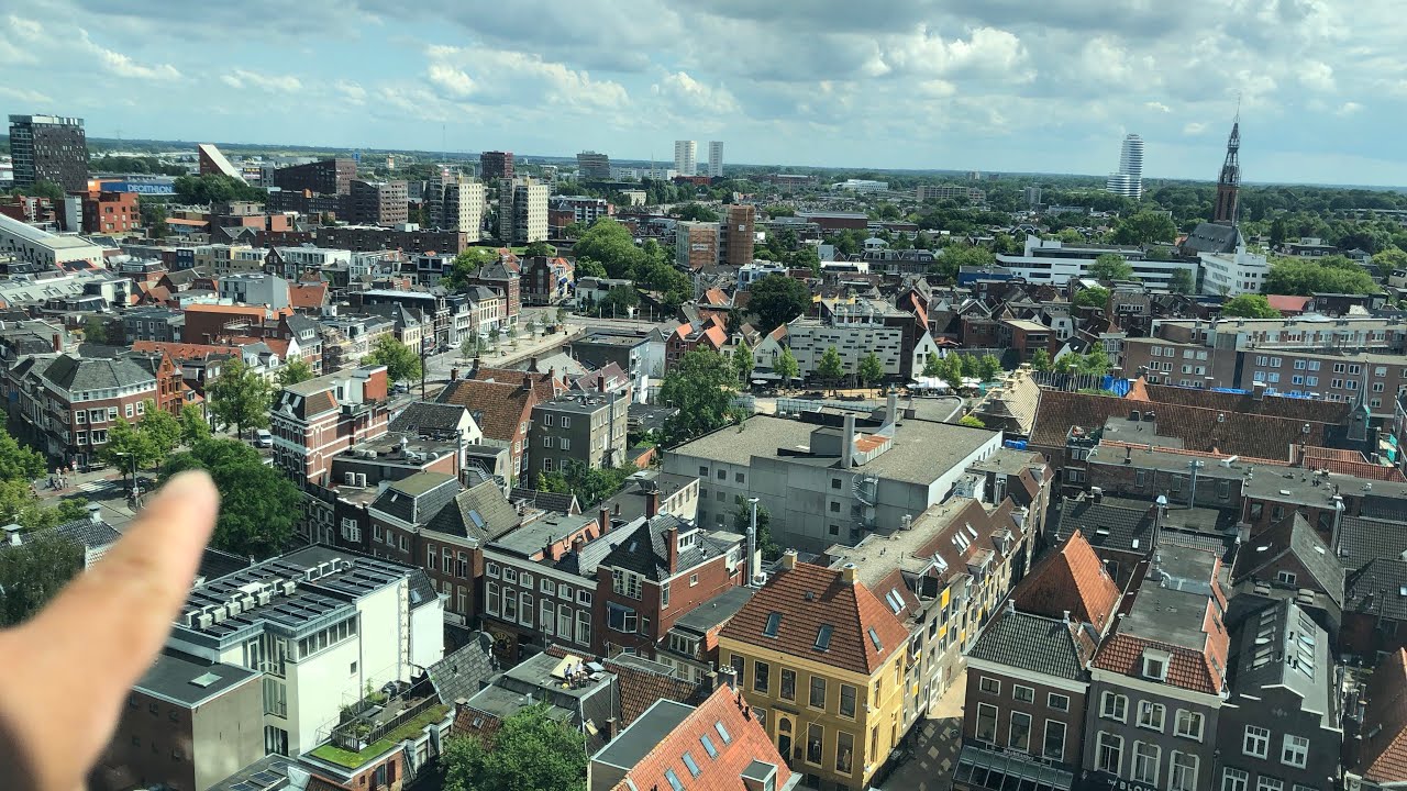 GOING TO THE ROOFTOP OF 148-FEET HIGH BUILDING IN GRONINGEN | MANAY ...