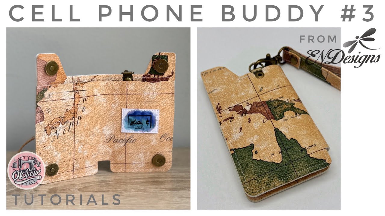 Cell Phone Buddy #3 Official Tutorial - An ENDesigns Pattern - YouTube