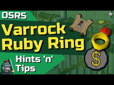 OSRS Varrock West Bank Ruby Ring - Crack the Clue 3 - OSRS F2P Guide