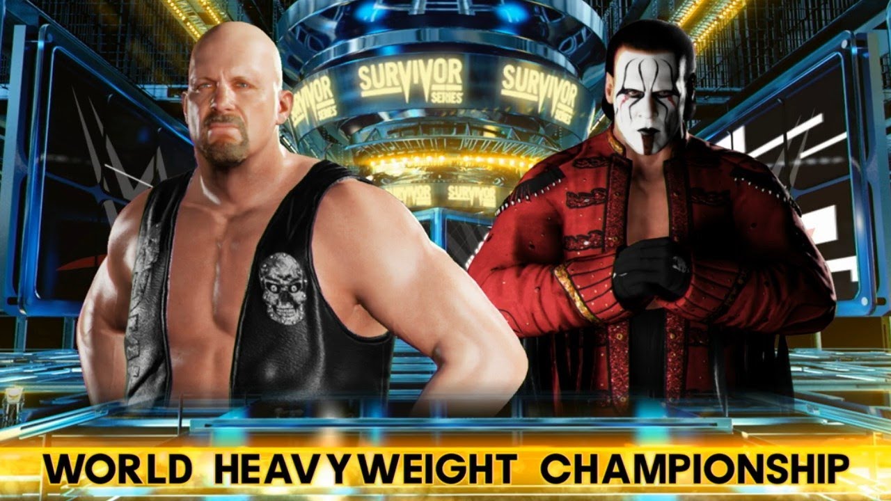 WWE 2K18 | Sting vs. Stone Cold Steve Austin - YouTube