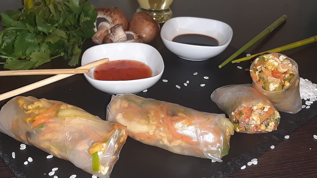 Reisblätter Rollen. Zubereitet in einen Kazan/Wok - YouTube