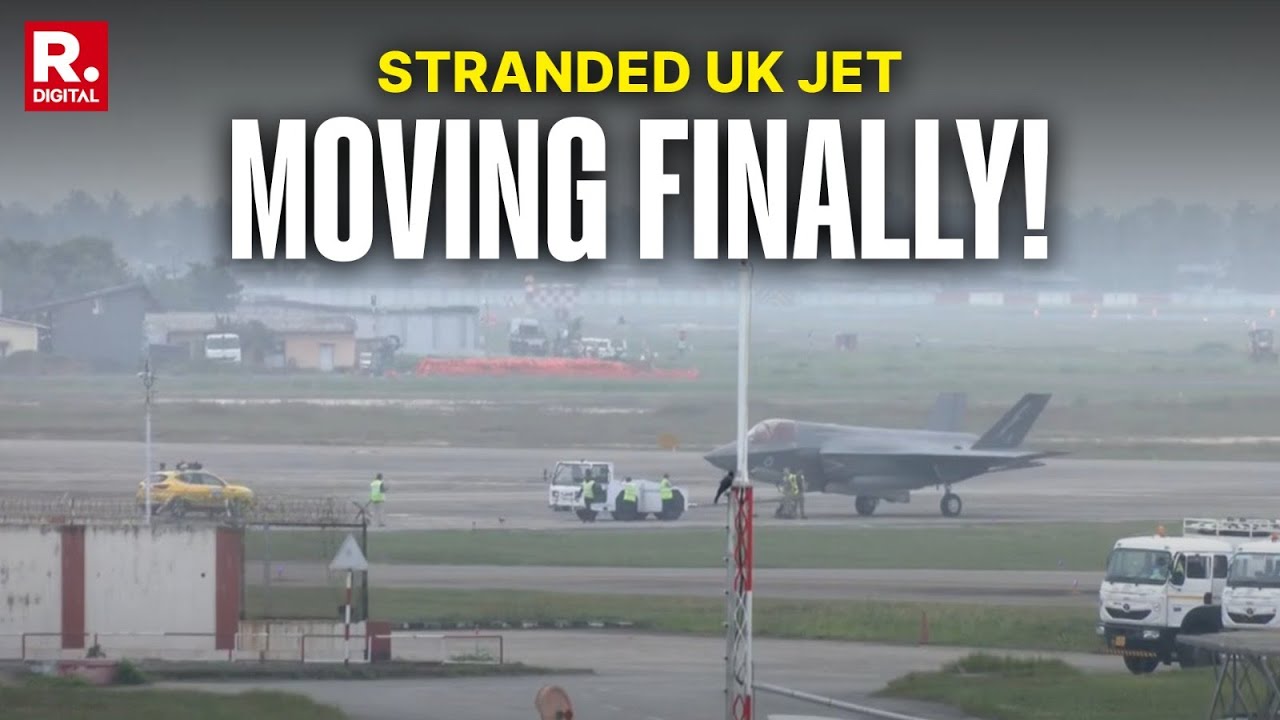 Breaking: UK's Stranded F-35 Jet Set To Fly Out To Thiruvananthapuram ...