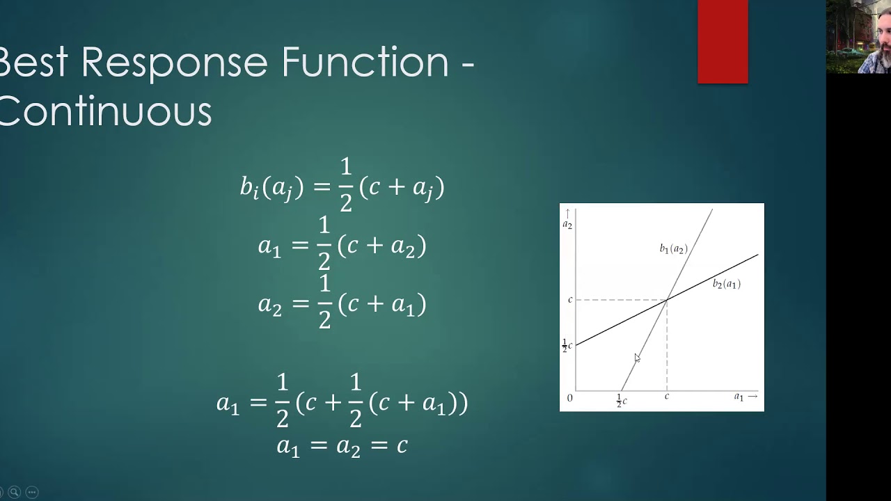 2020/11/20, Game Theory: Best Response & Domination - YouTube