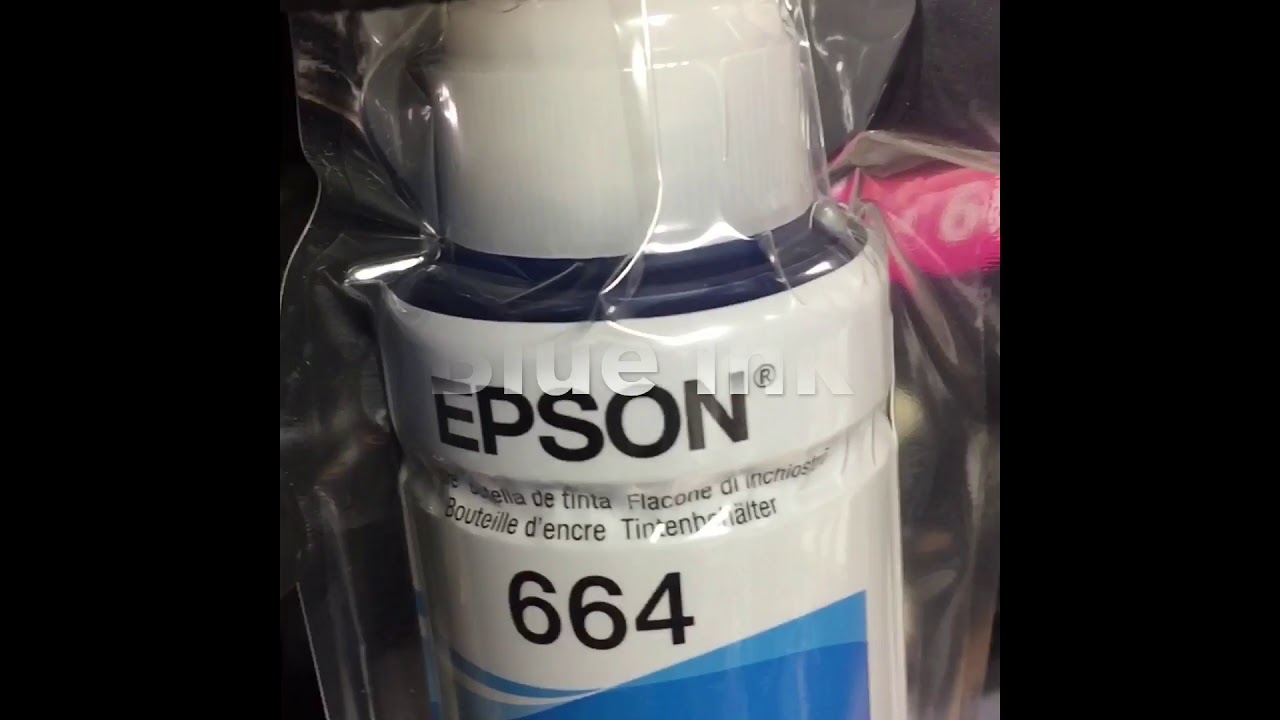 How to set up the ink in new Epson Printer - YouTube