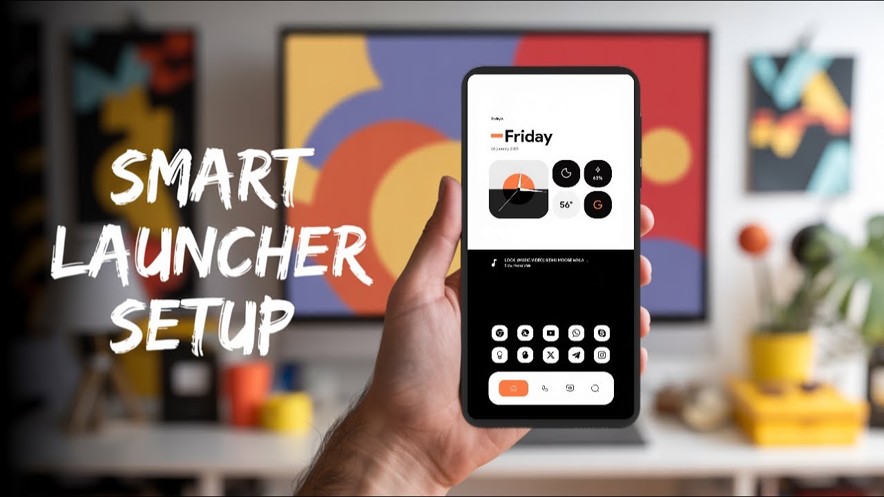 Smart Launcher: The Homescreen Setup You Didn't Know You Needed - YouTube