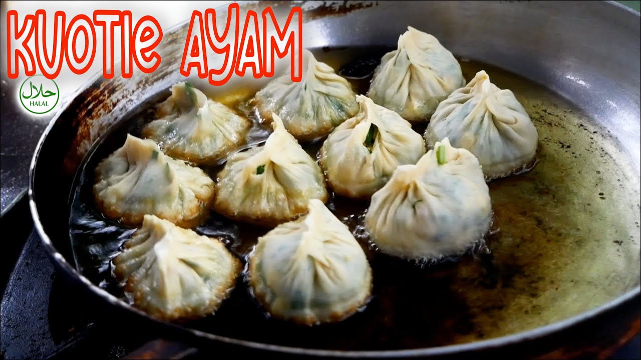 KUOTIE HALAL MAS IMAM JALAN NANAS BANDUNG, DI GORENG DADAKAN !!! YANG ...